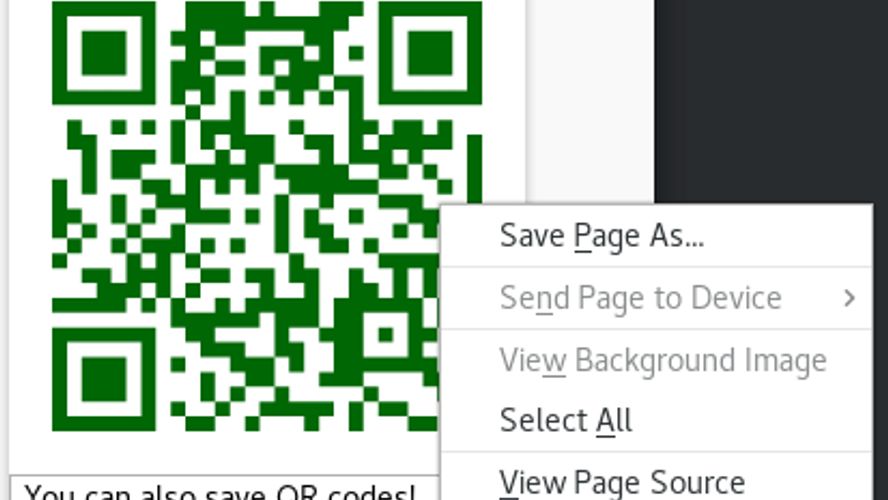 Offline QR Code Generator: A browser add-on that allows you to quickly ...