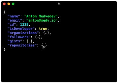 fx: Command-line JSON processing tool | AlternativeTo