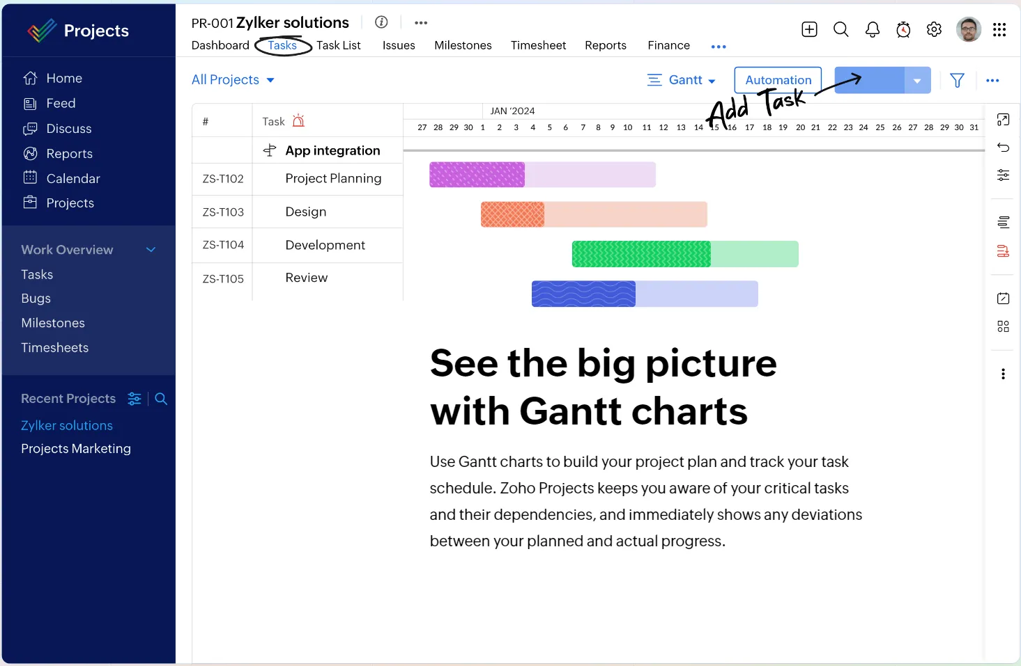 Zoho Projects Alternatives: Top 12 Project Management Tools | AlternativeTo
