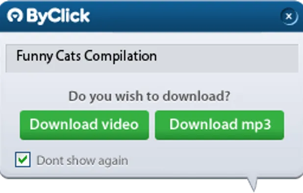 By Click Downloader: Video downloader for Windows that supports several ...