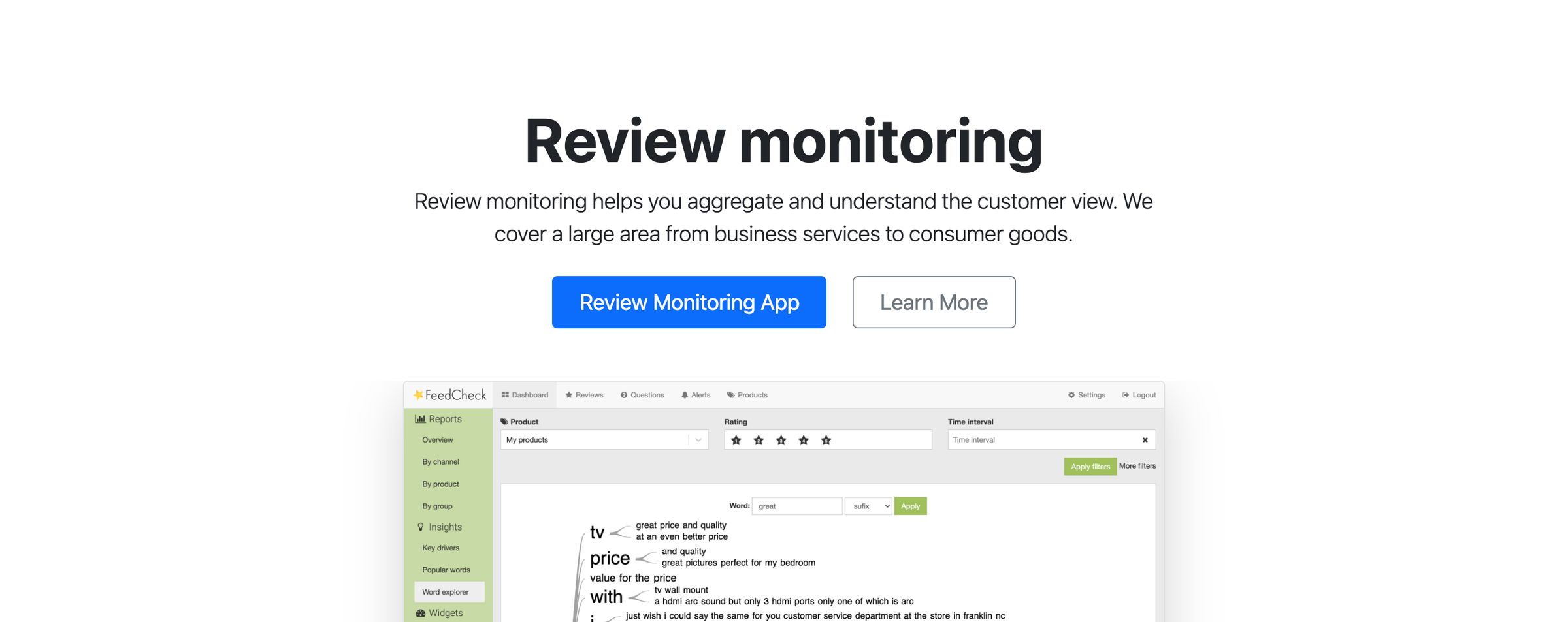 Review Monitoring Alternatives: Top 12 Customer Feedback Managers ...