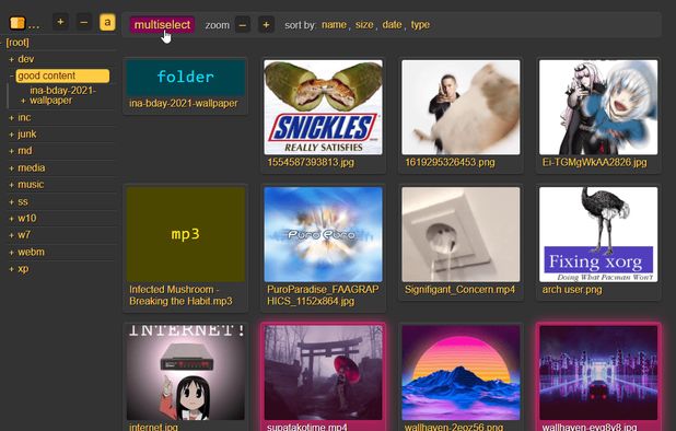 copyparty: Portable file server with accelerated resumable uploads, dedup, WebDAV, FTP ...