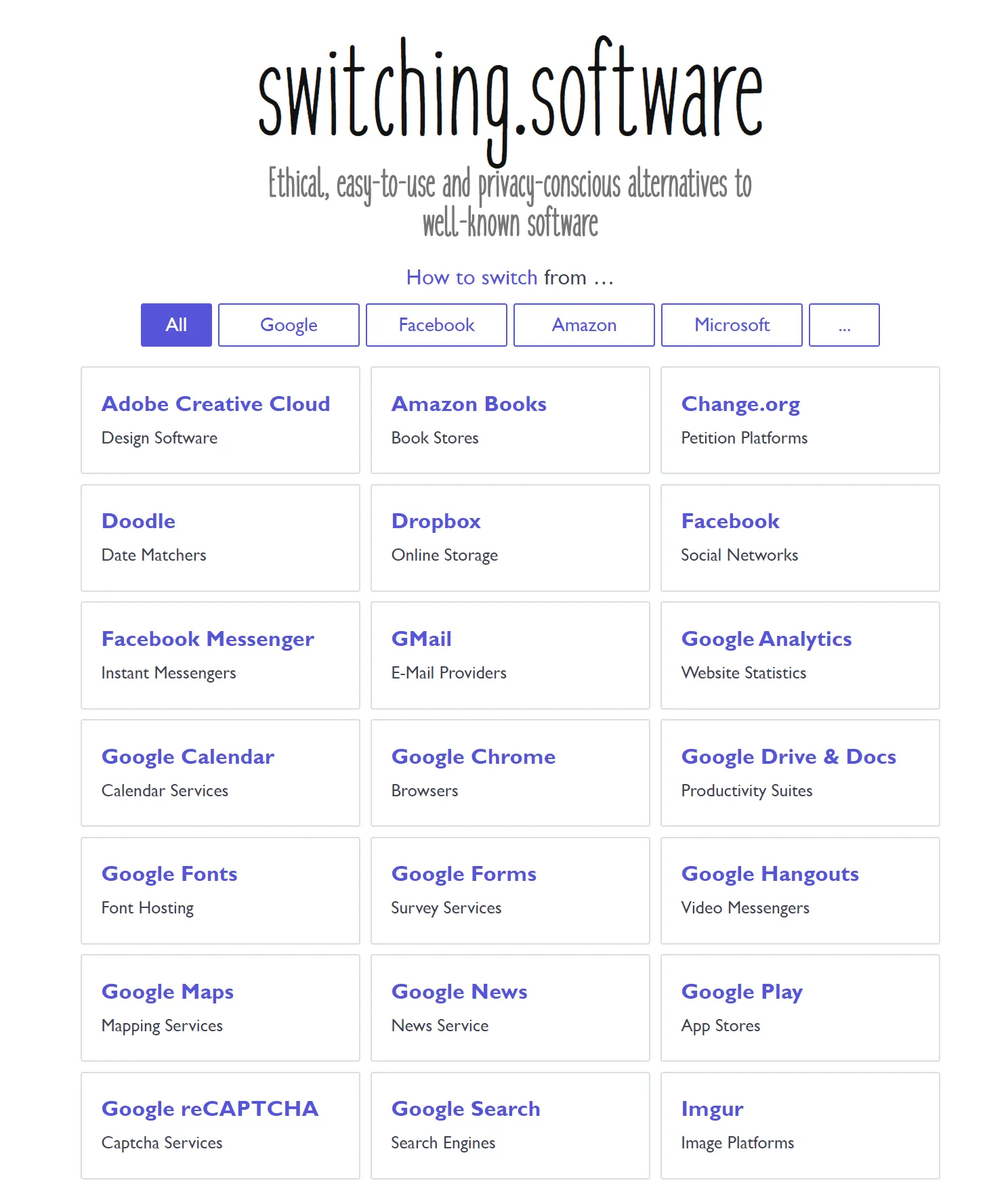 switching.software Alternatives: 25+ App Discovery Services & Similar ...