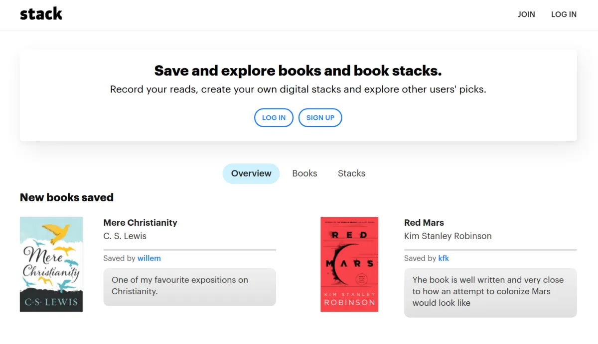 Stack.app Alternatives and Similar Sites & Apps | AlternativeTo