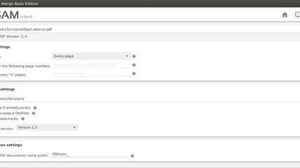 PDFsam: Free and open source desktop application to split, merge ...