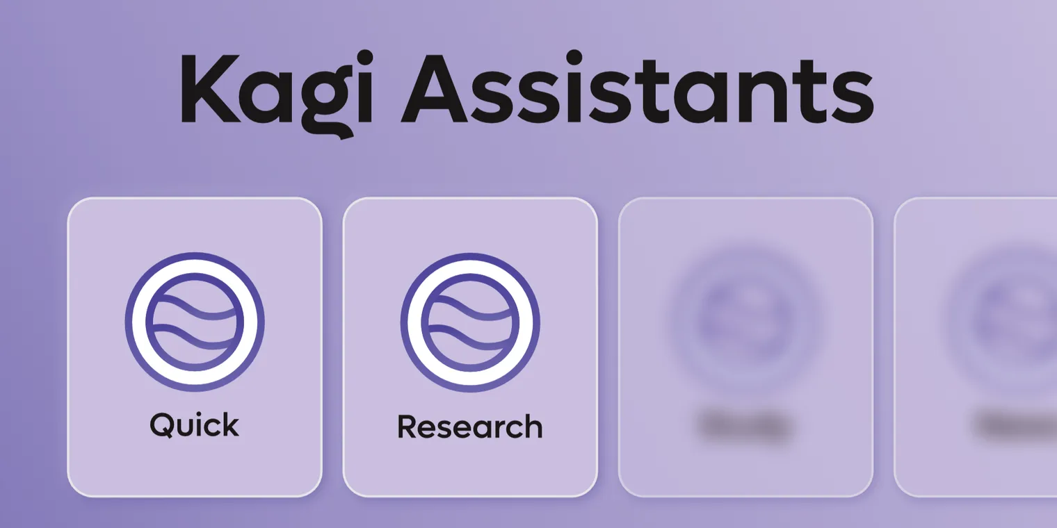 Kagi launches Quick and Research AI assistants for advanced research tasks and analysis ...