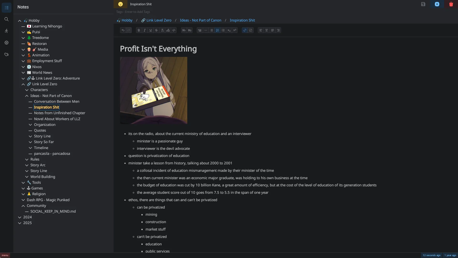 Treedome: A local-first, encrypted, note taking application with tree ...