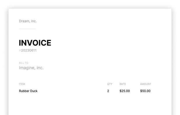 Invoice: Generate invoices from the command line | AlternativeTo