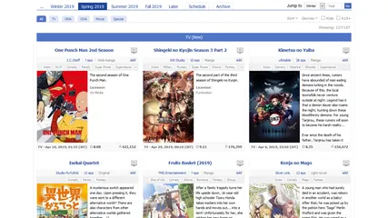 MyAnimeList: Keep track of your completed anime and manga, browse the ...