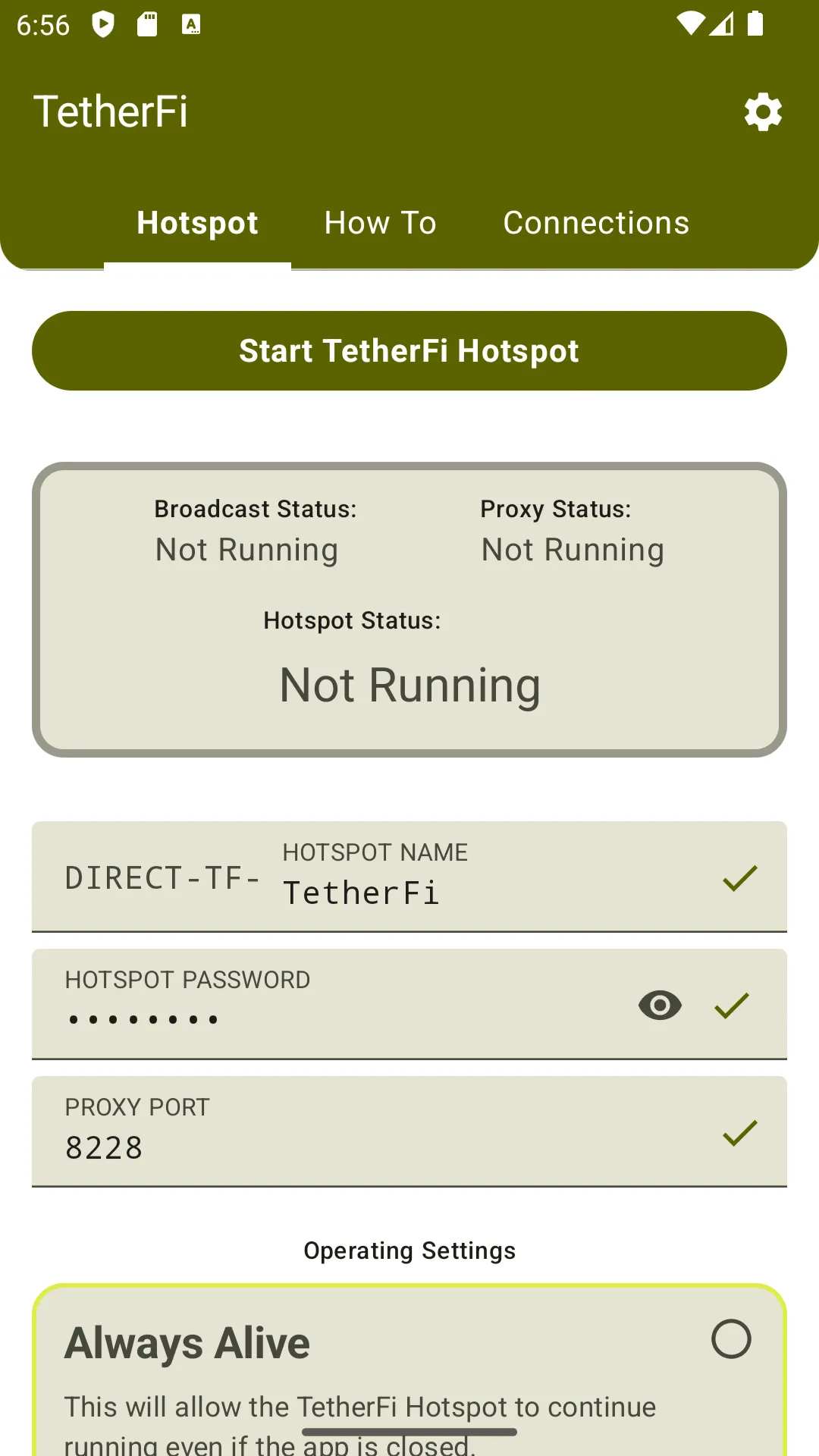 TetherFi: Works by creating a Wi-Fi Direct legacy | AlternativeTo