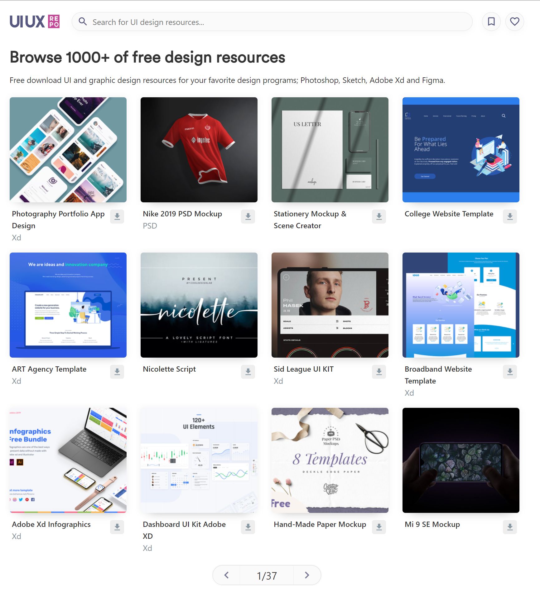 UIUX Repo Alternatives: Top 7 Graphic Design Tools & Similar Websites ...