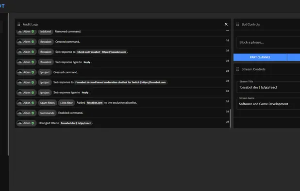 Fossabot: The chat bot trusted by the largest creators on Twitch and Discord | AlternativeTo
