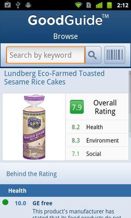 Goodguide: GoodGuide provides the world's largest and | AlternativeTo