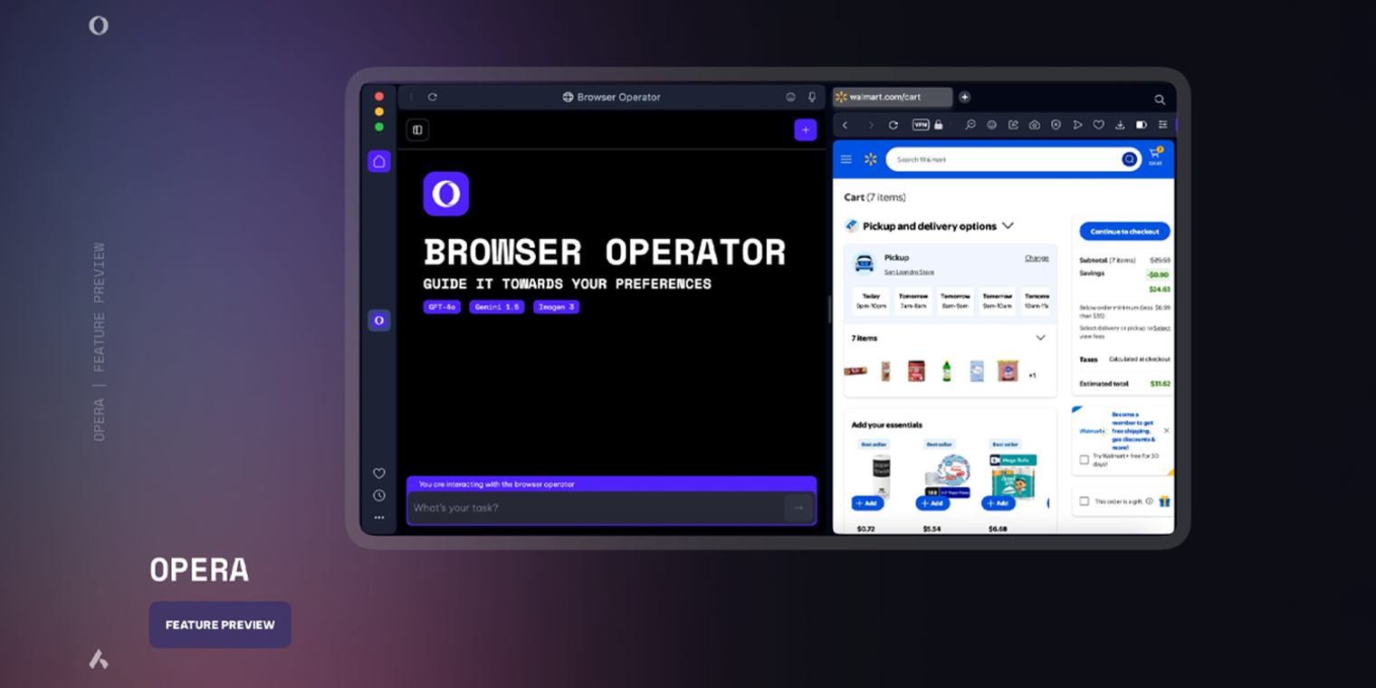 Opera introduces privacy-focused local AI agent, Browser Operator, for web automation ...