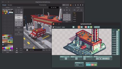 SpriteStack: 3D pixelart editor based on sprite stacking technique ...