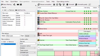 Bulk Crap Uninstaller: Free and open source program uninstaller ...