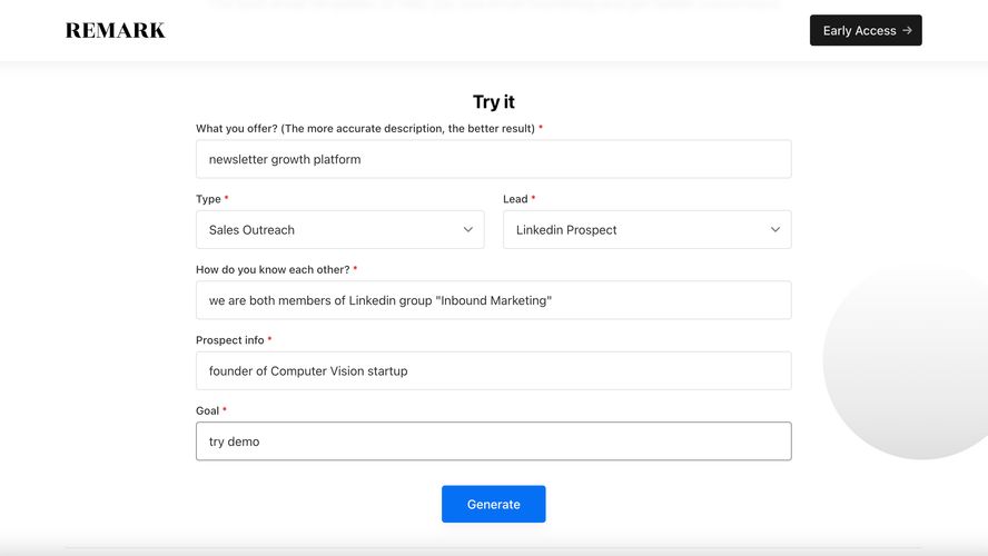 Remark.AI: AI writing assistant that helps you level up your email ...