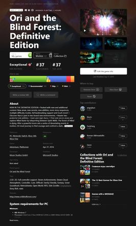 RAWG: The most comprehensive database that is powered | AlternativeTo