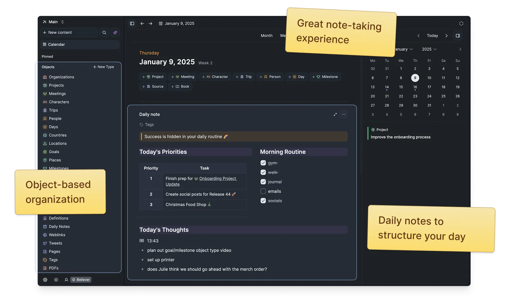 Capacities Alternatives: 25+ Note-taking Tools | AlternativeTo