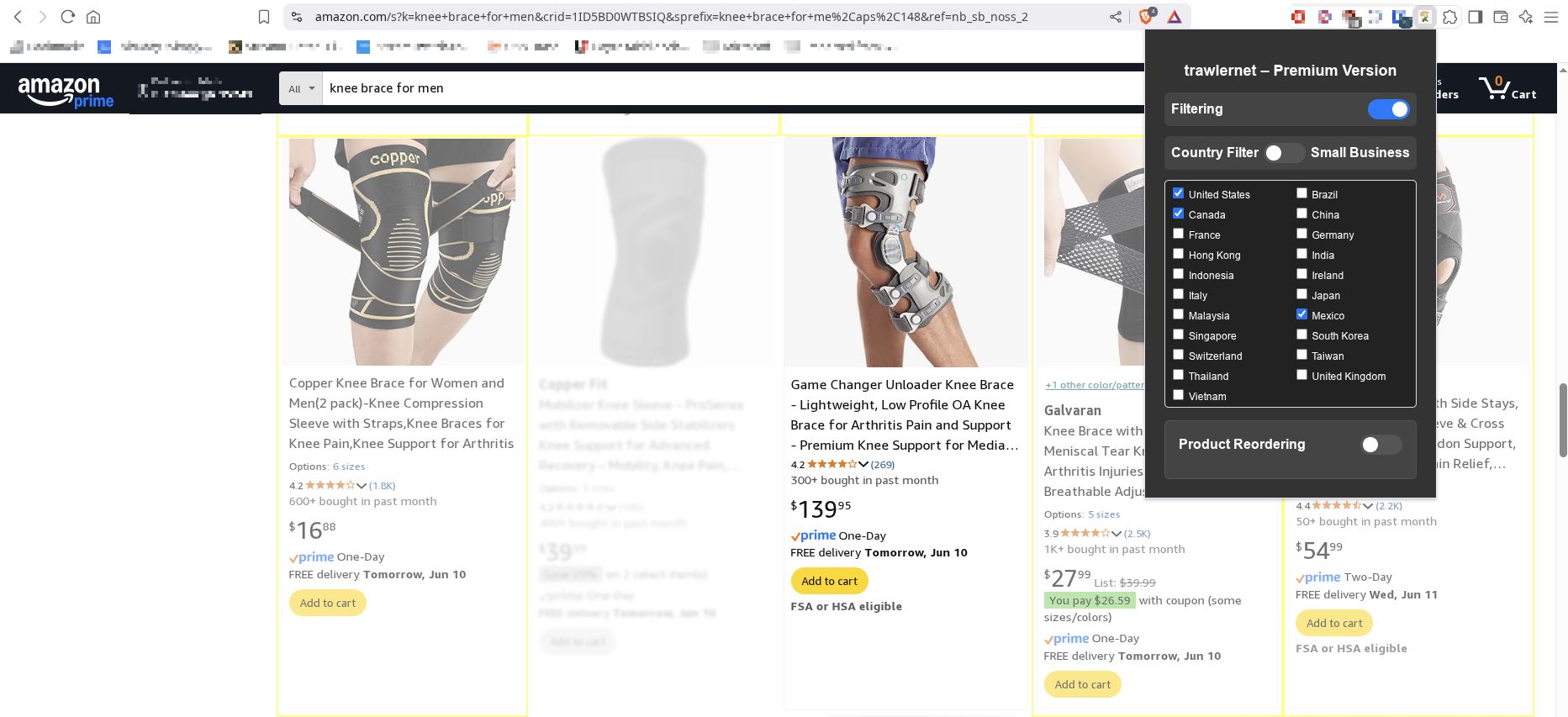 trawlernet: Chrome browser extension that enhances your Amazon shopping experience by ...