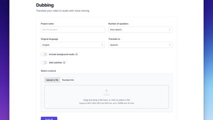Dub AI: Translate and dub your videos in minutes with AI | AlternativeTo