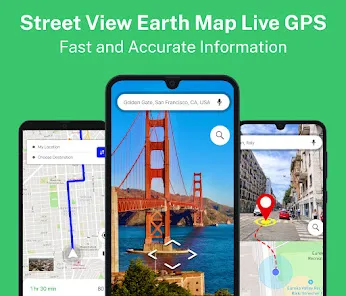 Street View Live Satellite Map: Street View application is a ...