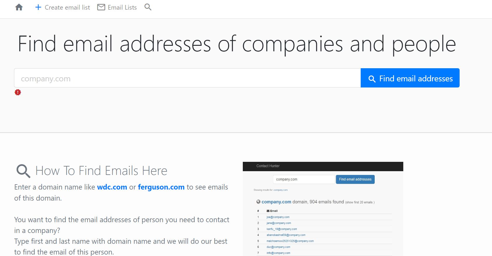 Skymem: Powerful email finding tool that helps you find email addresses ...