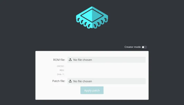 Rom Patcher JS: An IPS/UPS/APS/BPS/RUP/PPF/xdelta ROM patcher made in ...