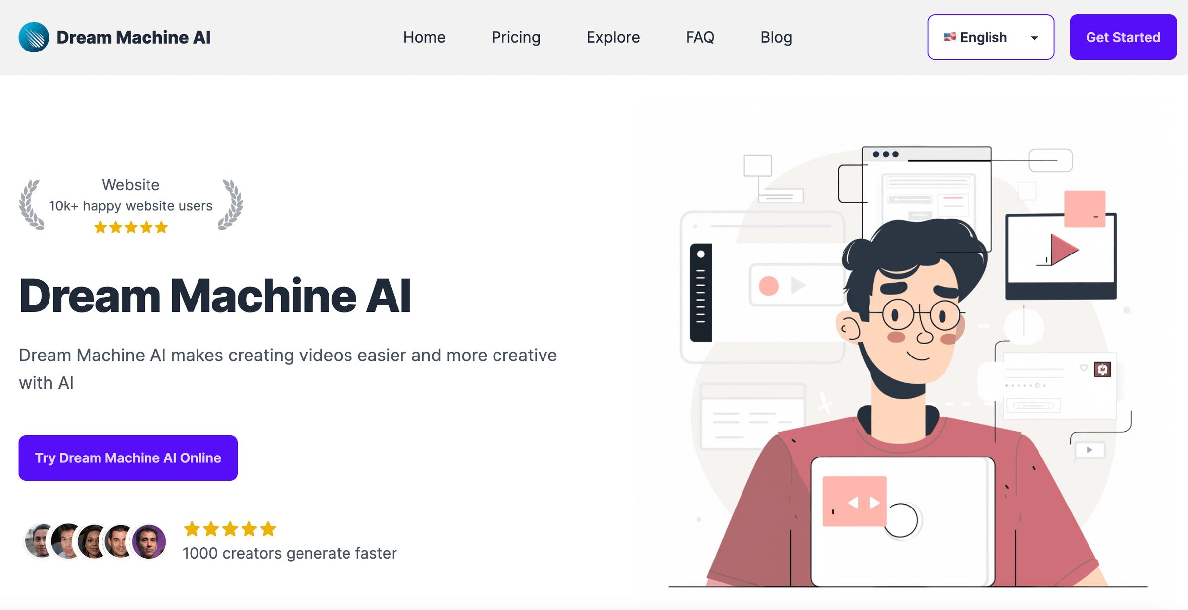Dream Machine AI Alternatives: Top 10 AI Video Generators & Similar Apps | AlternativeTo