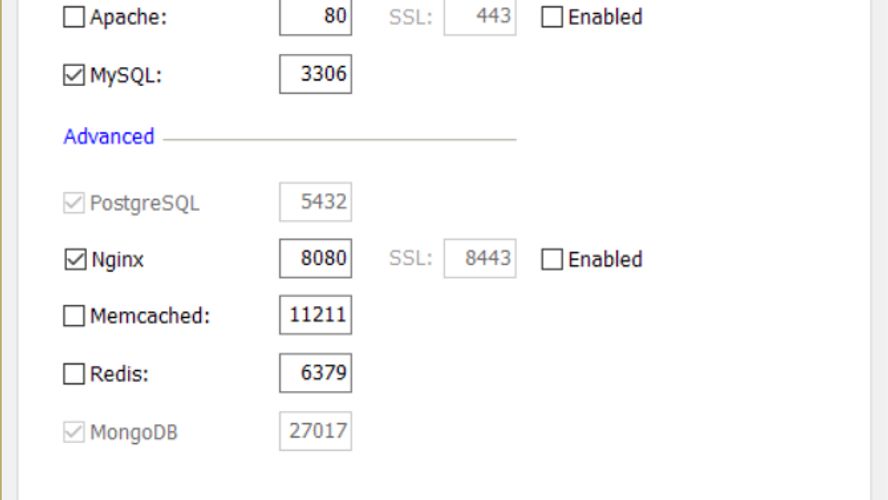 Laragon: All in one web server. Apache, MySQL (MariaDB), PHP, phpMyAdmin, cmder, Memcache ...