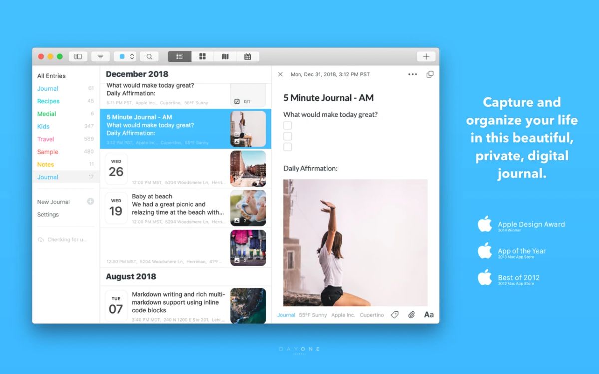 Day One: App Reviews, Features, Pricing & Download | AlternativeTo