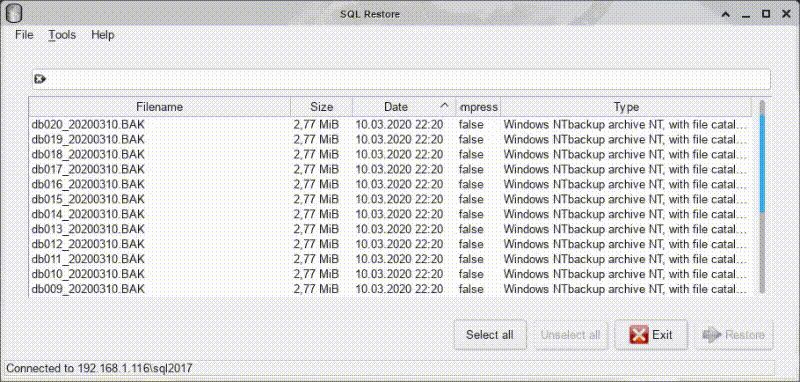 SQL Restore Alternatives and Similar Software | AlternativeTo