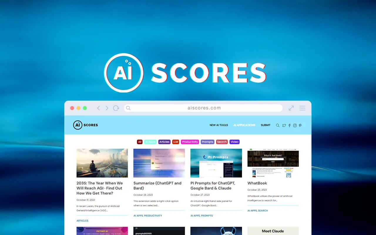 AI Scores Alternatives: 25+ App Discovery Services & Similar Websites ...