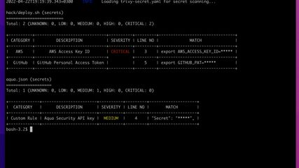 Trivy: Scanner for vulnerabilities in container images, file systems ...
