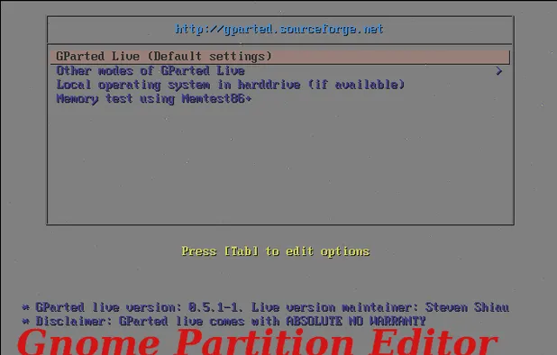 GParted: Powerful partition management and cloning | AlternativeTo