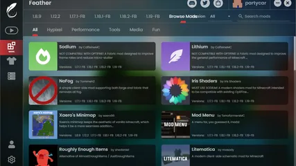 Feather Client: Minecraft PvP client | AlternativeTo