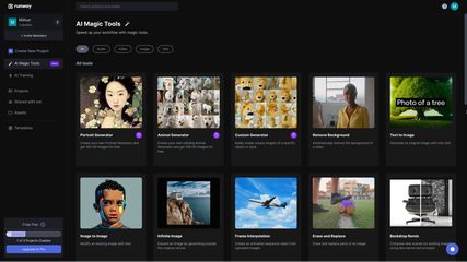 Runway ML: Runway is a new kind of creative suite. | AlternativeTo