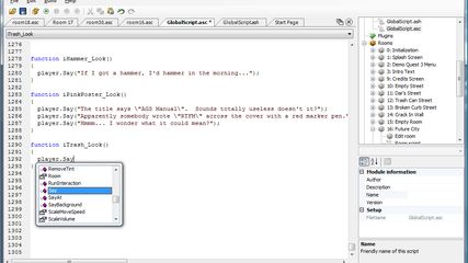Adventure Game Studio: (AGS) - is the IDE and the engine meant for creating and running ...