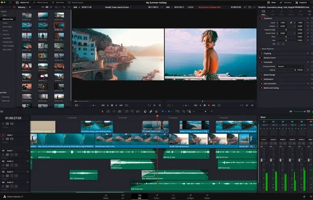 DaVinci Resolve Fairlight: Easy-to-use, Studio-Grade, Professional Audio Recording, Editing ...