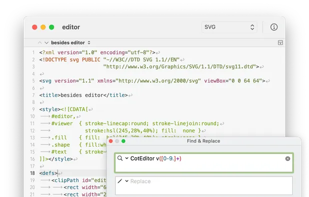 CotEditor: Open source, text editor written in Swift | AlternativeTo