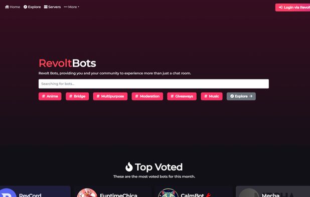 Discover Revolt Alternatives and Similar Sites & Apps | AlternativeTo