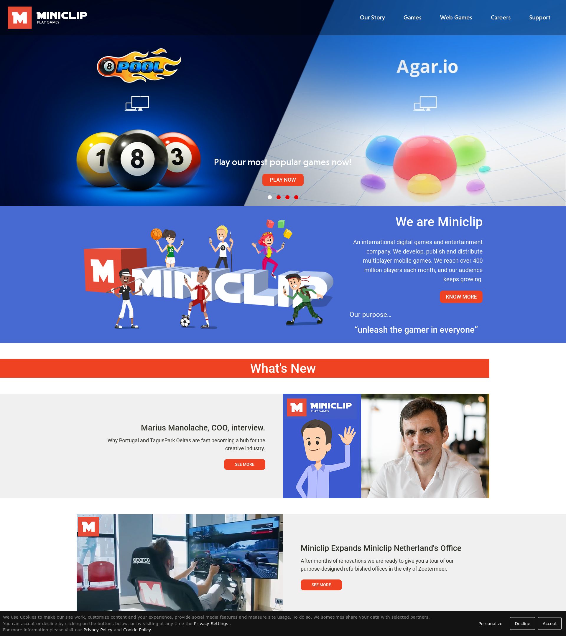 Miniclip Alternatives: Top 12 Web Gaming Portals & Similar Games ...