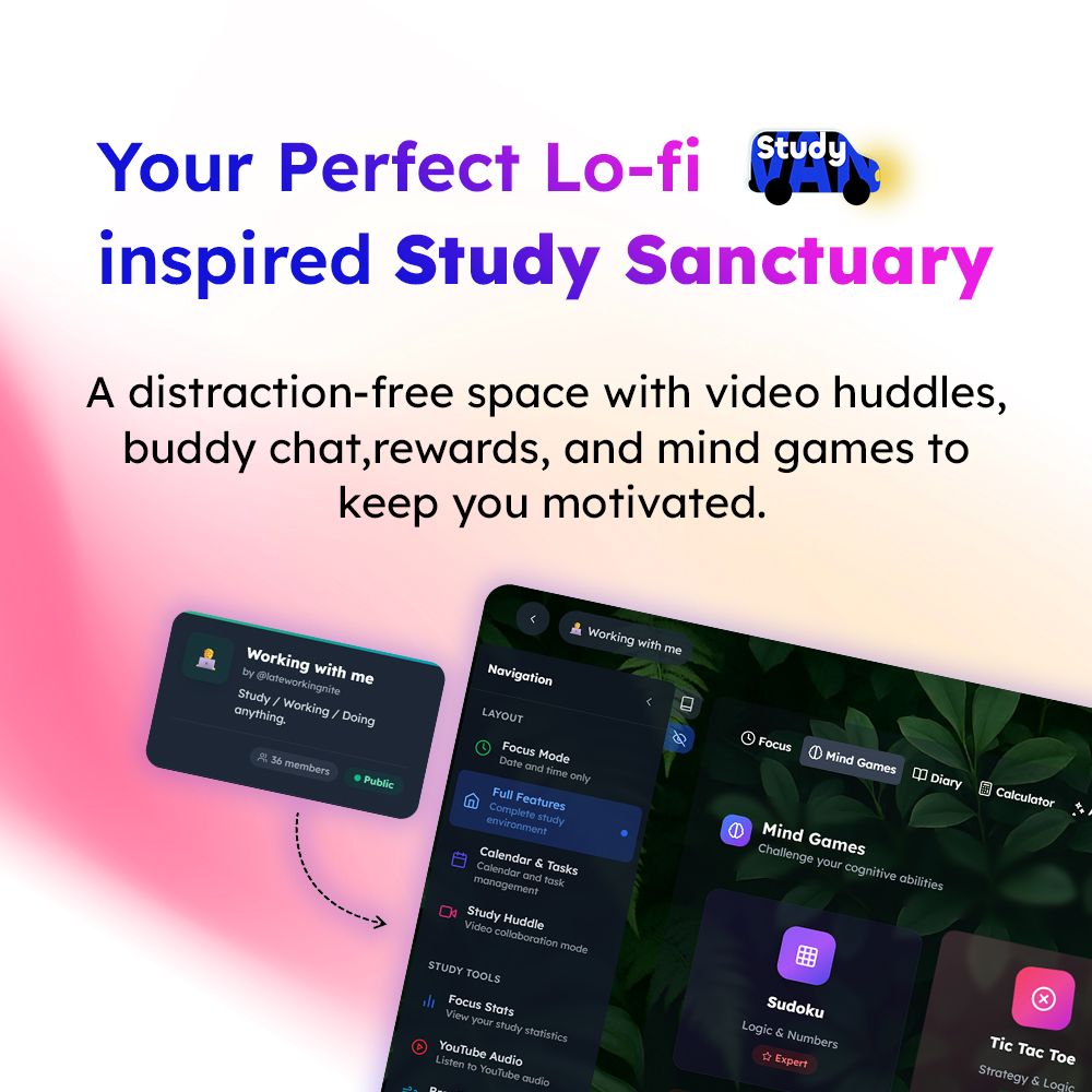 Study Van: : an all-in-one, distraction-free study | AlternativeTo