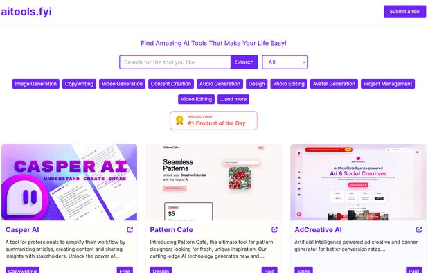 aitools.fyi: Find Amazing AI Tools That Make Your Life Easy! | AlternativeTo