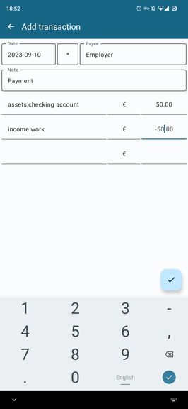 NanoLedger: Data entry app for plain text accounting | AlternativeTo
