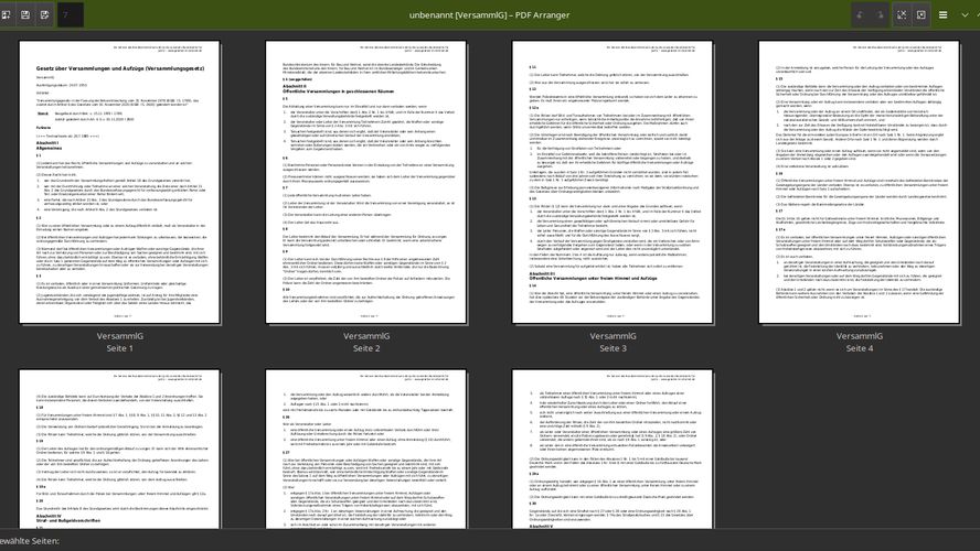 PDF Arranger: Small python-gtk application, which helps the user to merge or split pdf ...
