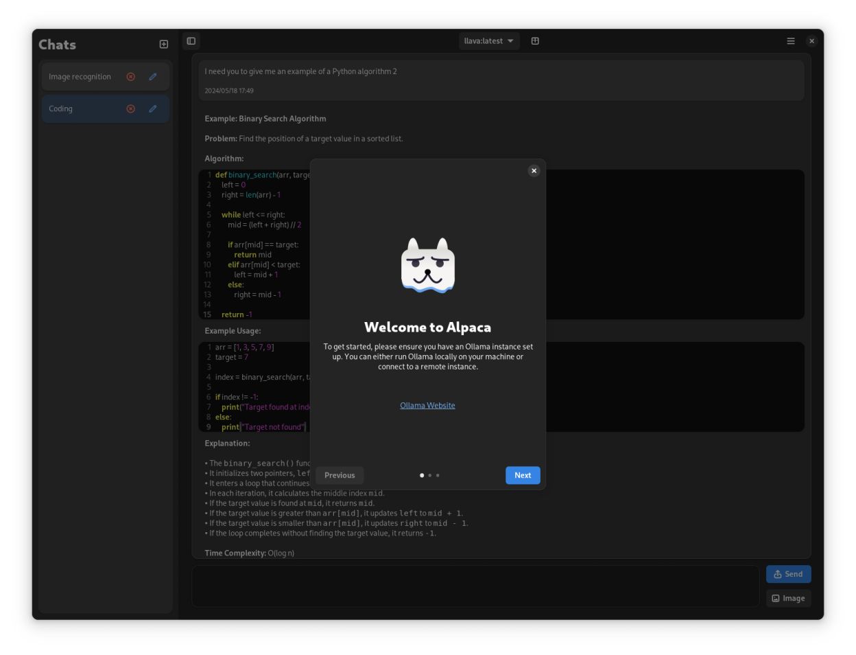 Alpaca - Ollama Client Alternatives: AI Chatbots - Page 6 | AlternativeTo