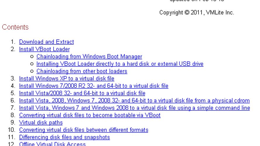 VMLite VBoot: VBoot allows you to boot a physical computer from ...