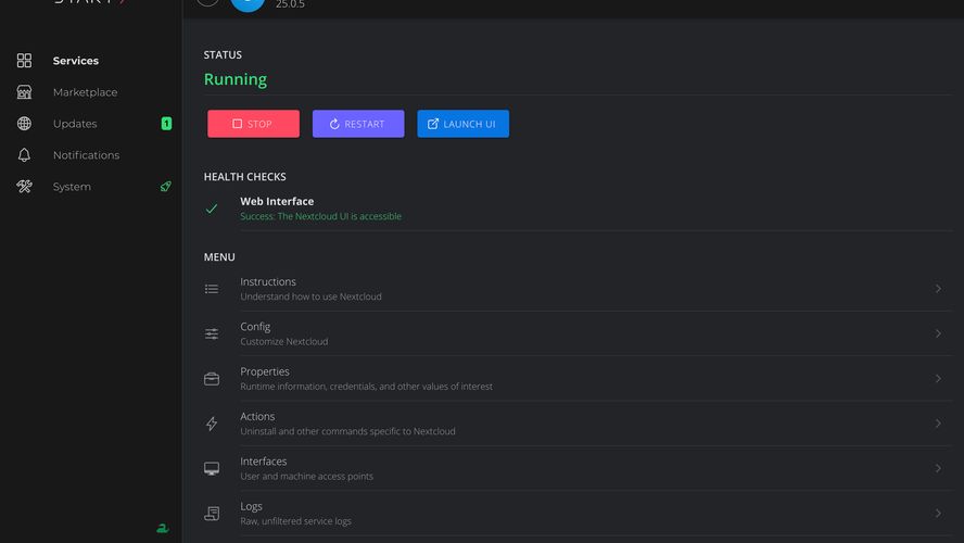 StartOS: Browser-based, graphical operating system for a personal server that | AlternativeTo