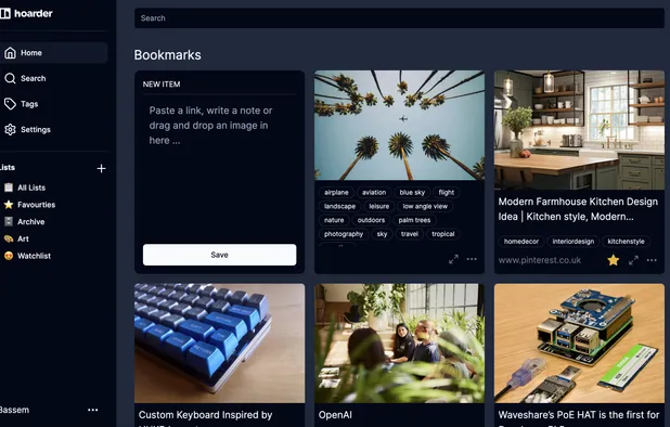 Karakeep: Self-hosted open source bookmarking with AI tagging | AlternativeTo